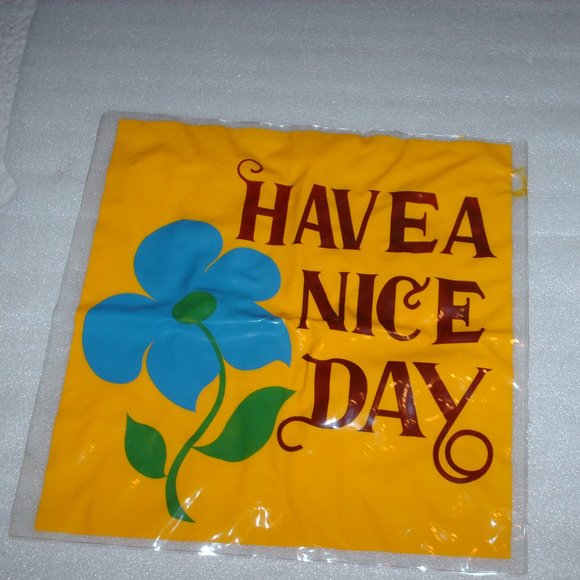 Accents | Vintage 196s Have A Nice Day Blow Up Banner | Poshmark